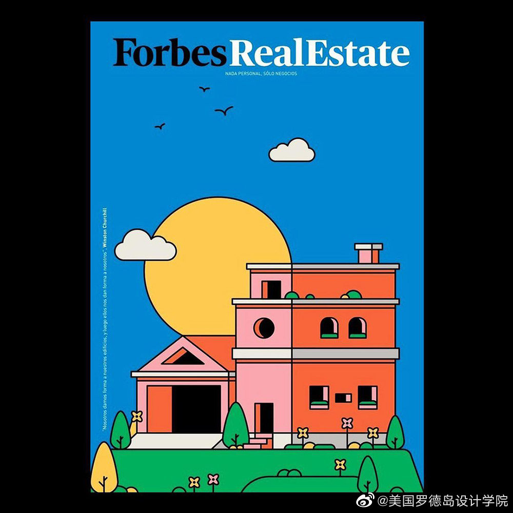 设计师 Jack Forrest 的创意插画海报作品……__财经头条