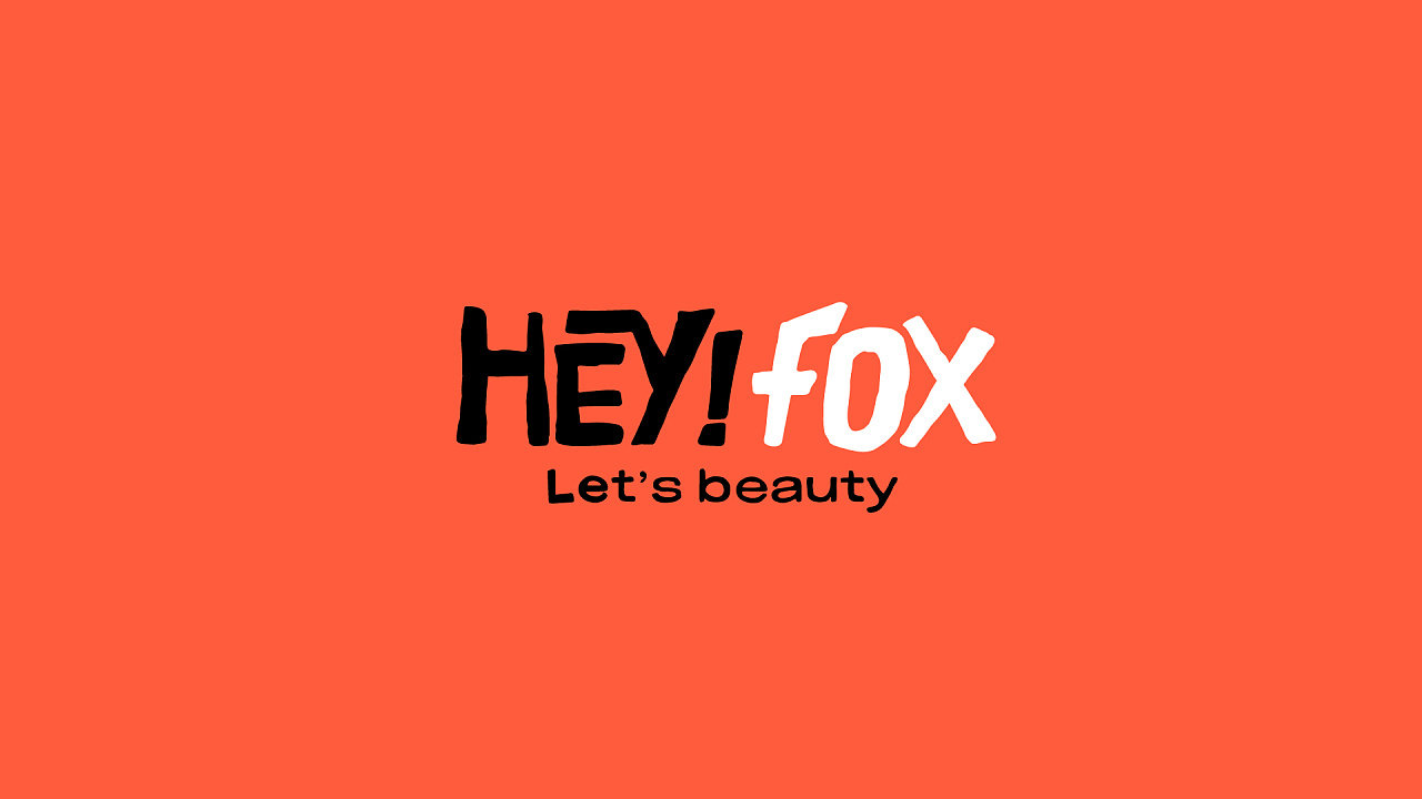 HEY!FOX 狐狸美妆品牌logo设计及vi设计 ：Holyhood荷里活