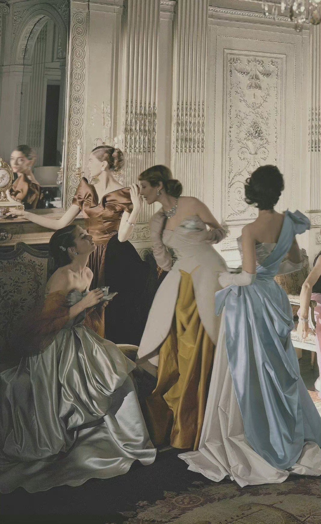 Vogue 》 Cecil Beaton1948年摄影作品