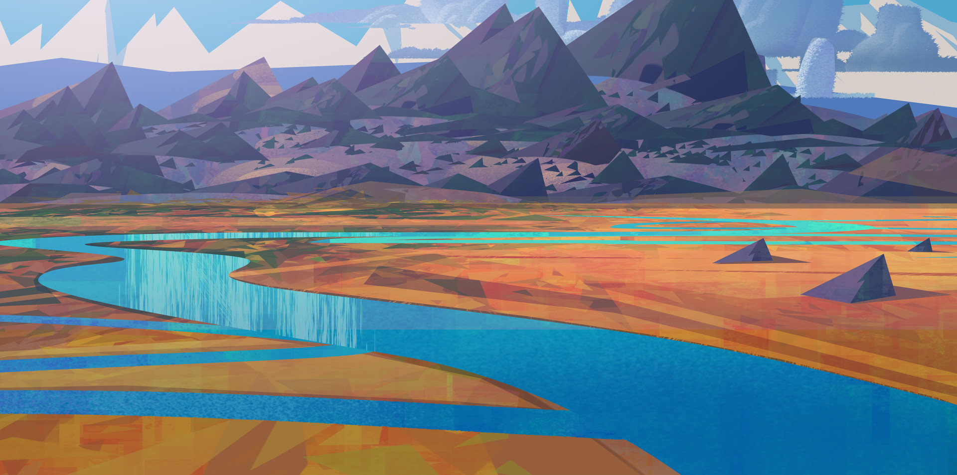 美国插画概念设计师—— Robh Ruppel 干净唯美的画面……