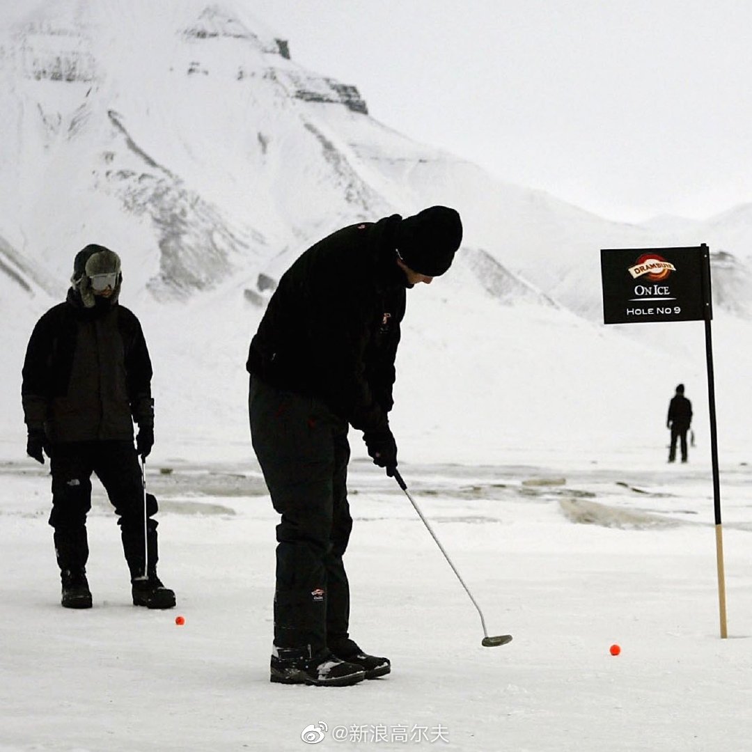 2004年在挪威举行的世界冰上高尔夫锦标赛（ World Ice Golf Champion