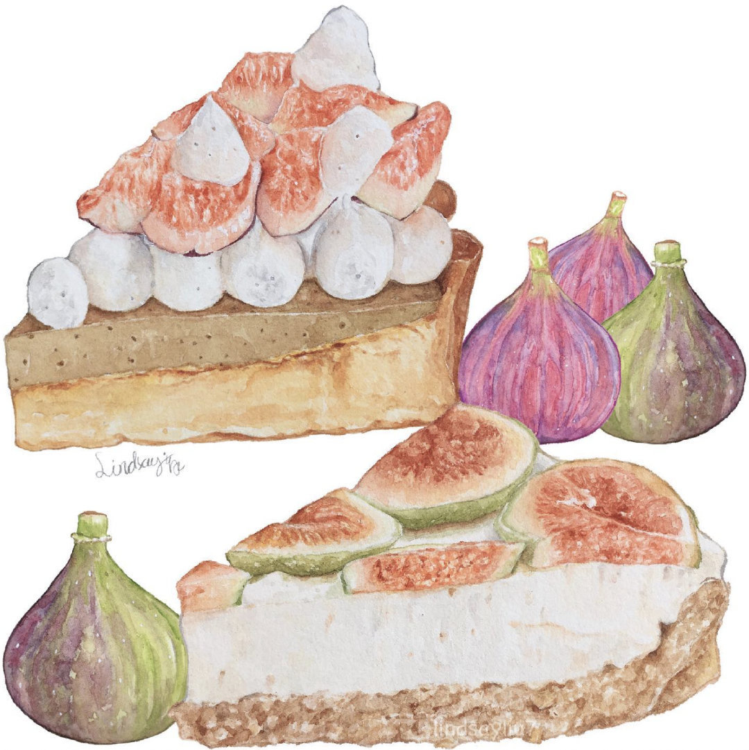 充满食欲的美食插画，看的流口水 Yu-Ling Liu