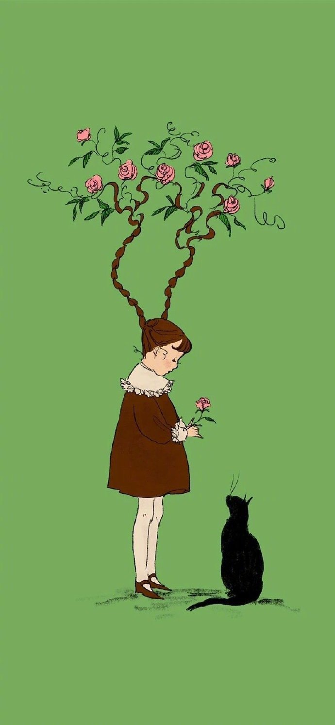 『温柔的童话』 日本插画师：Kurahashirei hakoniwa