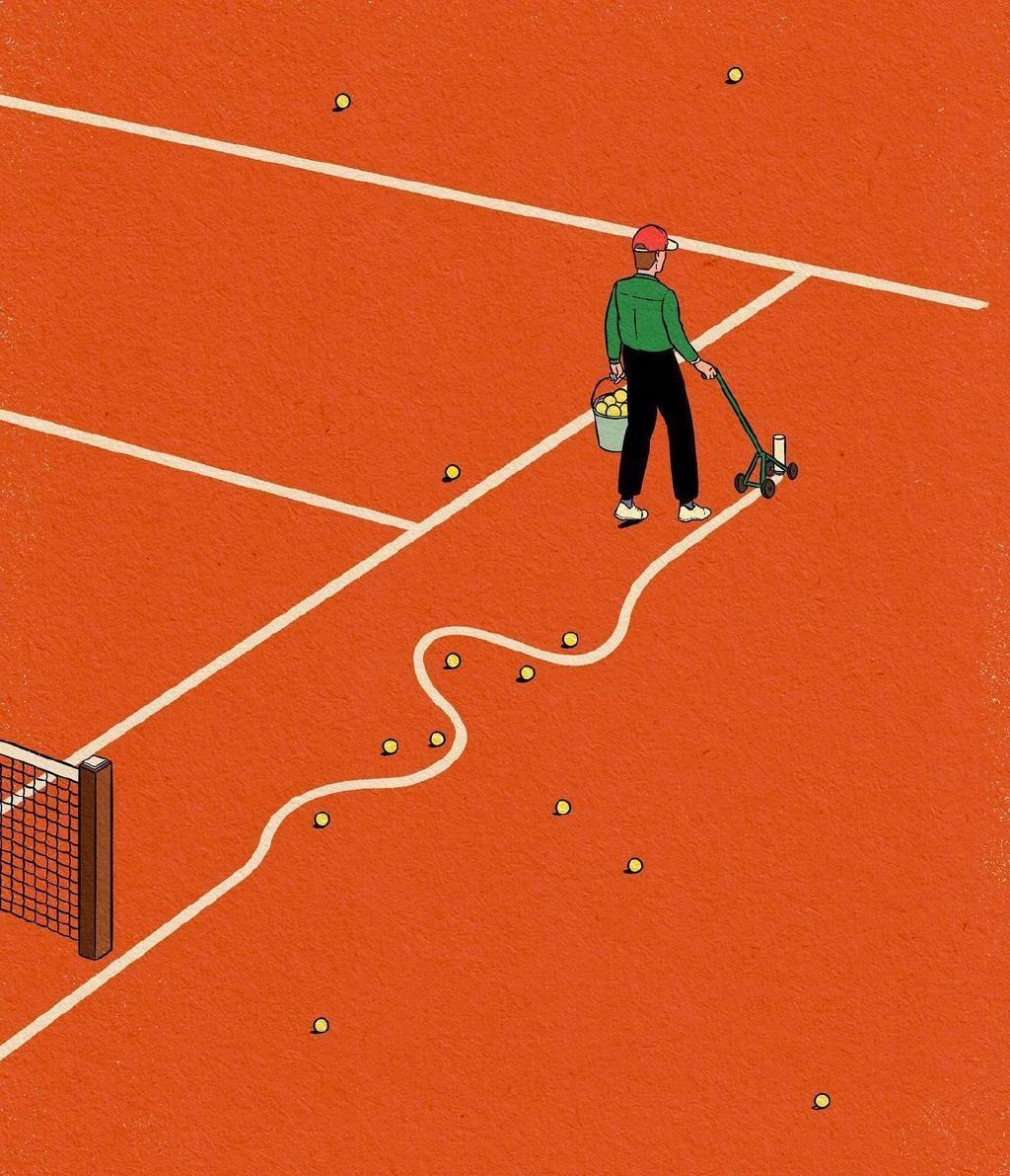 来自法国艺术家 Simon Bailly 复古插画设计__财经头条