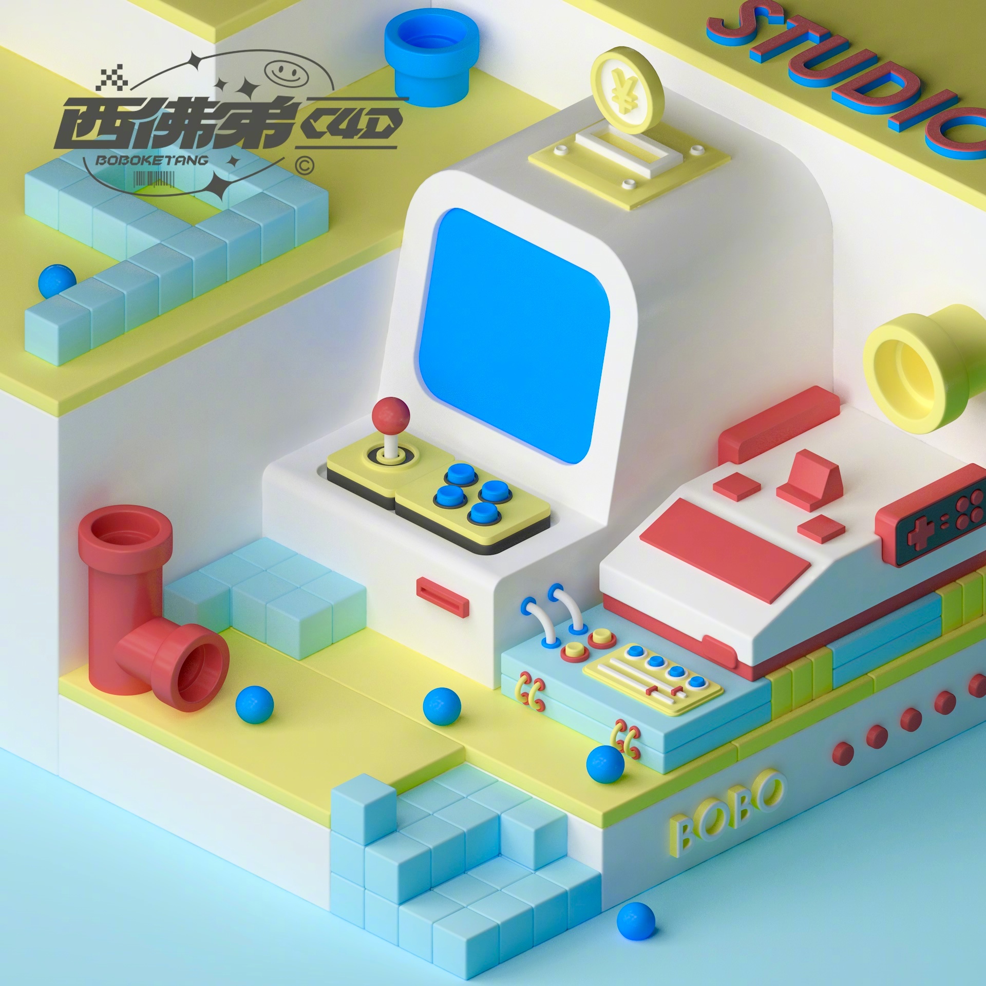 虽然我们的C4D课主要是针对IP设计……__财经头条