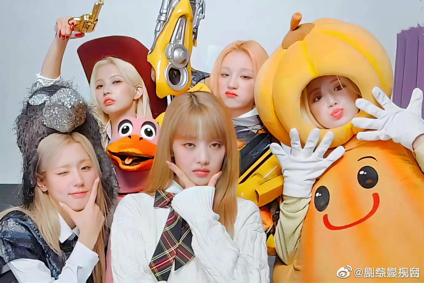 韩国女团（G）I-DLE人生四格照片来啦！