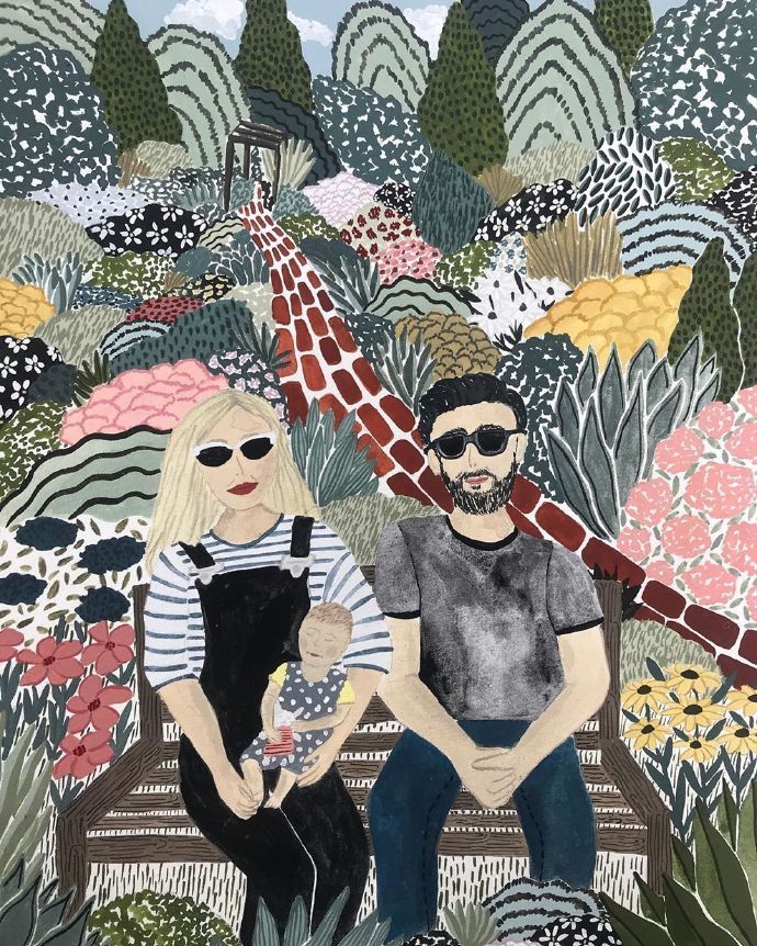 来自插画师 Sara Boccaccini Meadows 绘画作品~