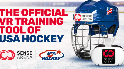 VR 技术公司 Sense Arena 与 USA Hockey 合作|VR网球|冰球|训练_新浪新闻