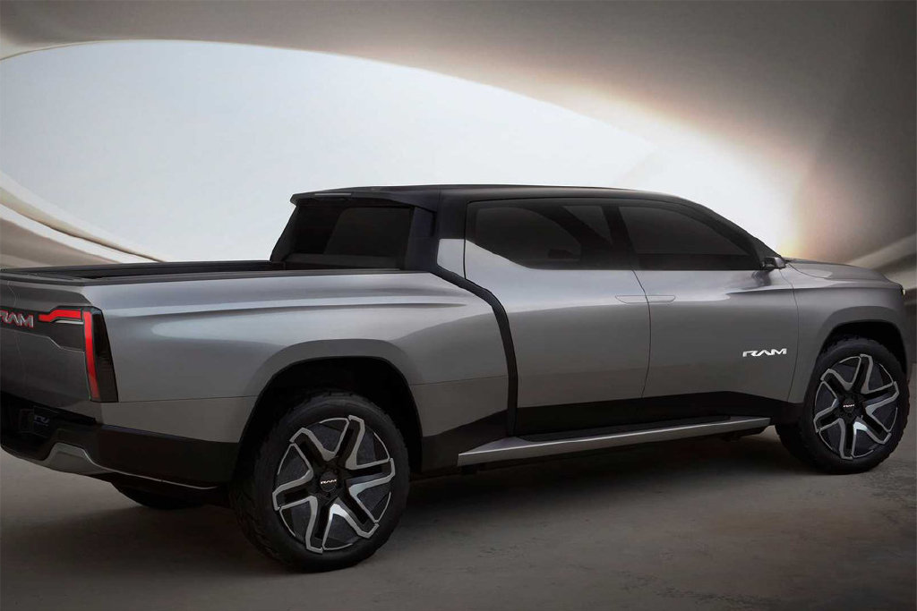 STLA Frame架构打造 RAM Revolution电动皮卡概念车发布__财经头条