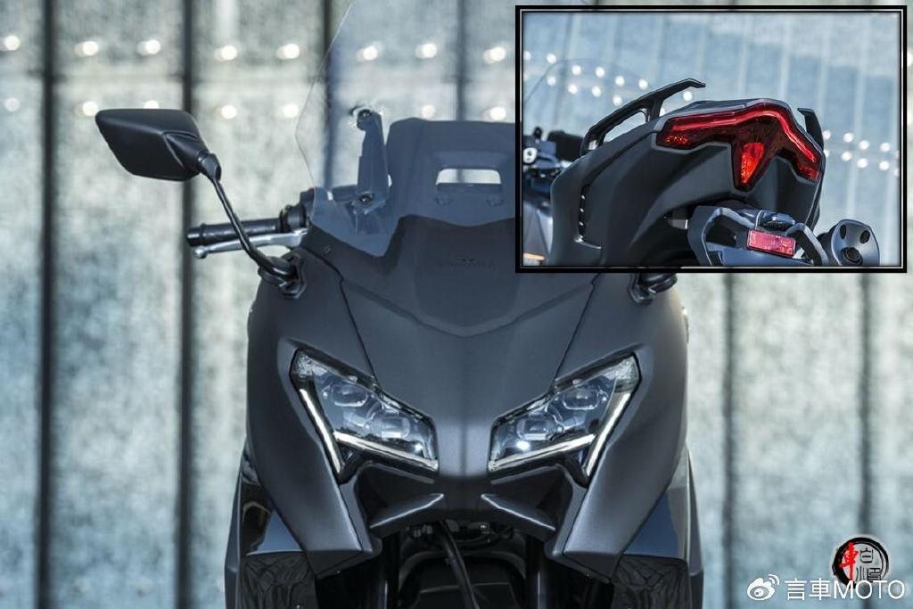 惯性平台+激进颜值，2025款雅马哈TMAX560全面升级，加量不加价-新浪汽车