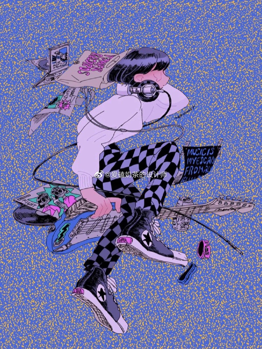 日本插画师meru-illust的作品__财经头条