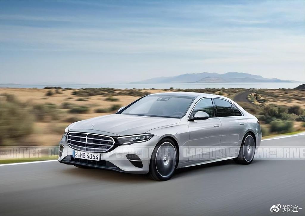 换代奔驰E级W214假想图曝光，四眼大灯将回归？-新浪汽车