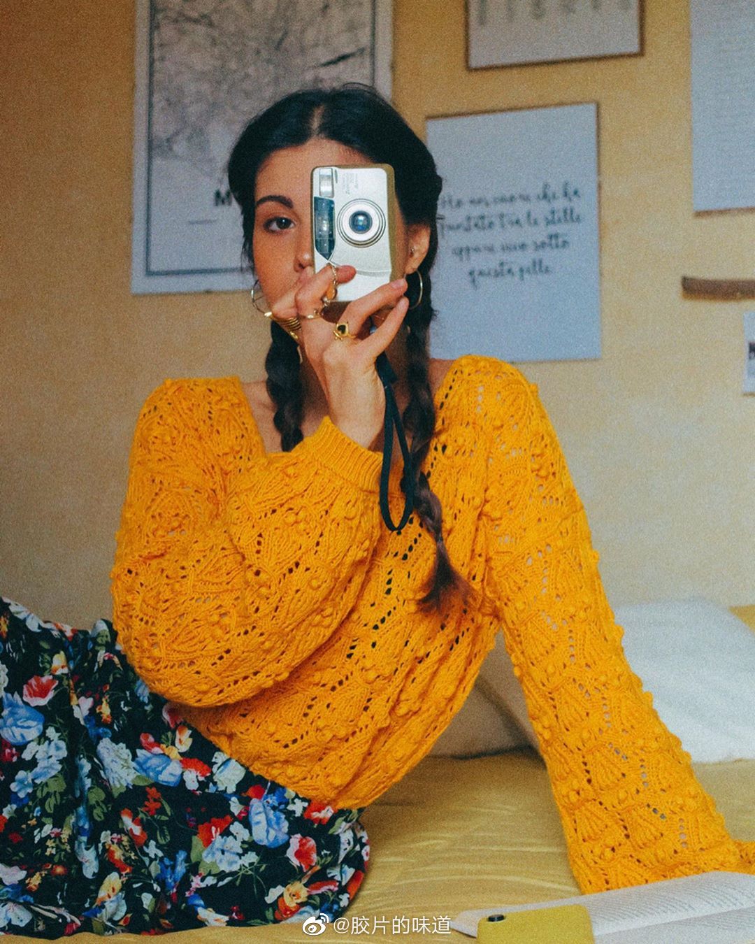 意大利摄影师 Laura Perrucci 的人像作品。（ins：ellegramm）