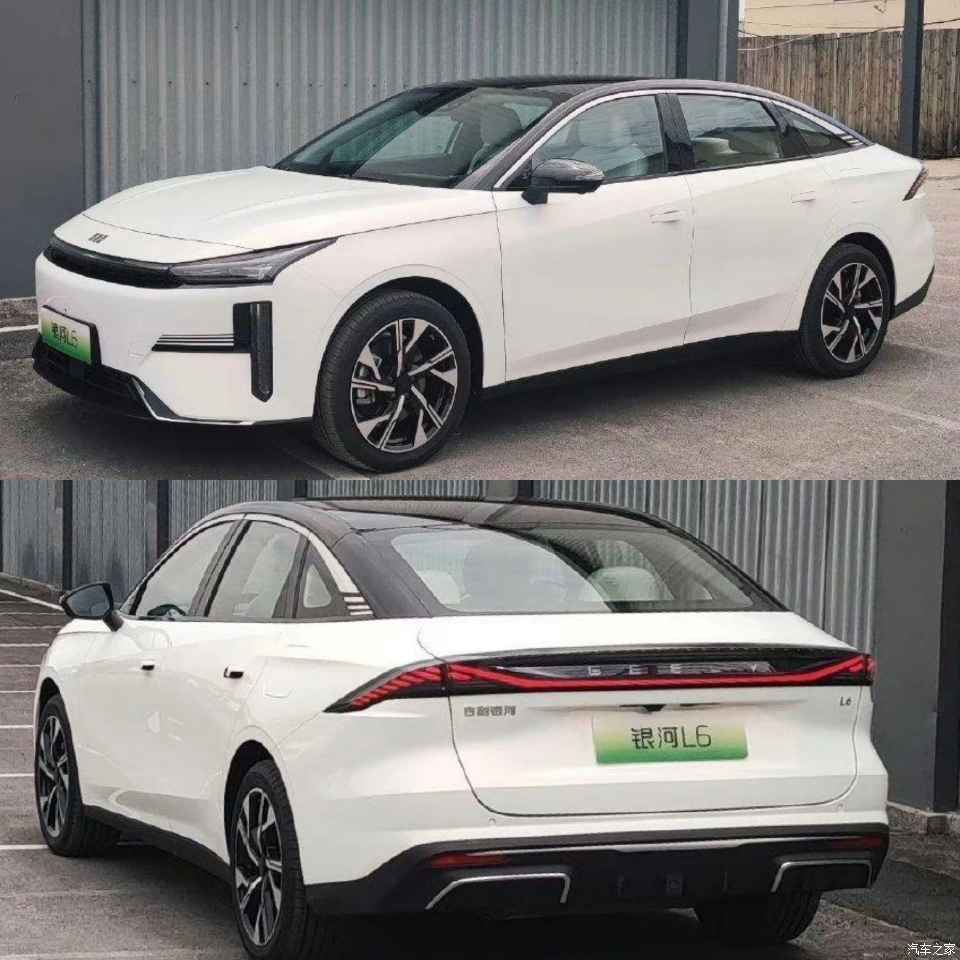 基于CMA架构打造 吉利银河L6实车曝光 造型你怎么看？