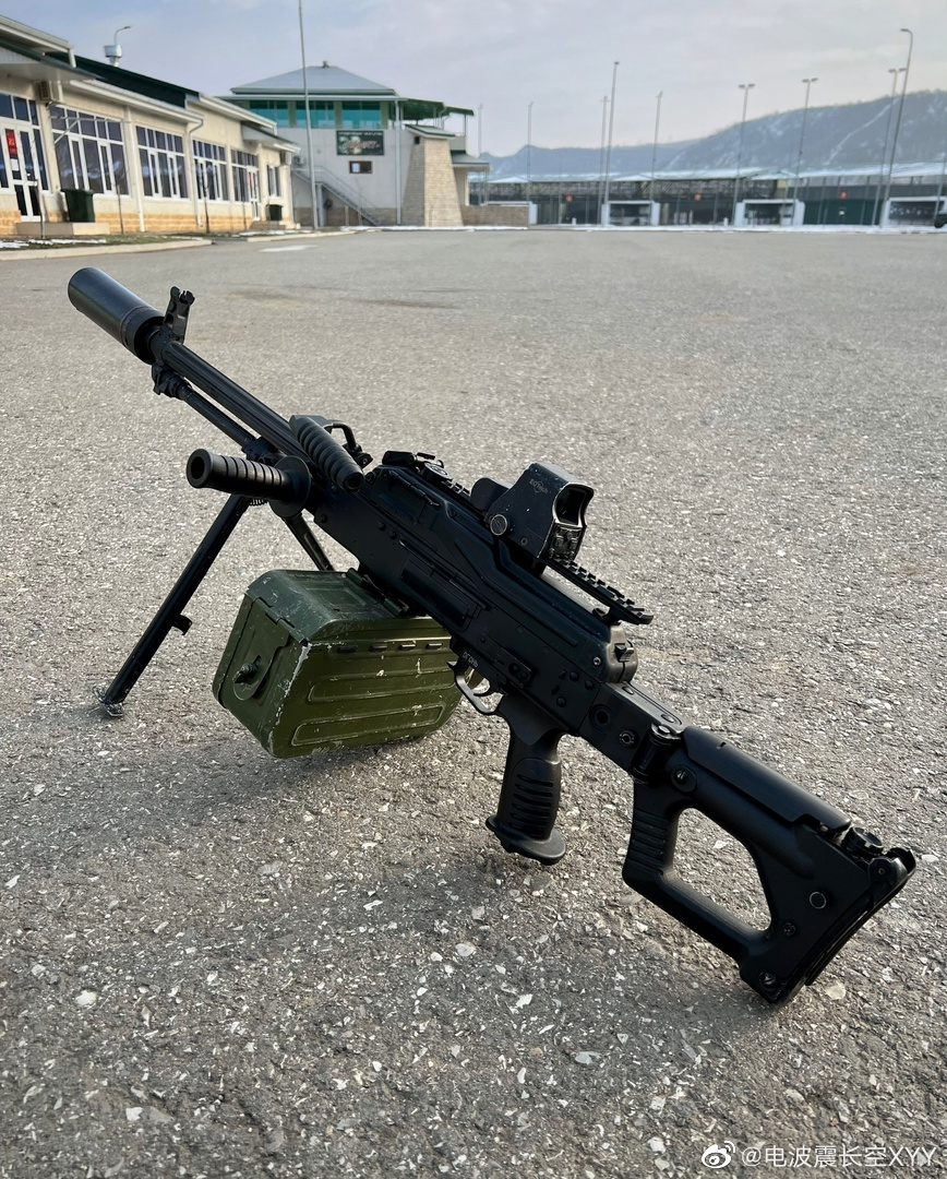 俄军特战测试PKP-SP 6P69特战机枪__财经头条