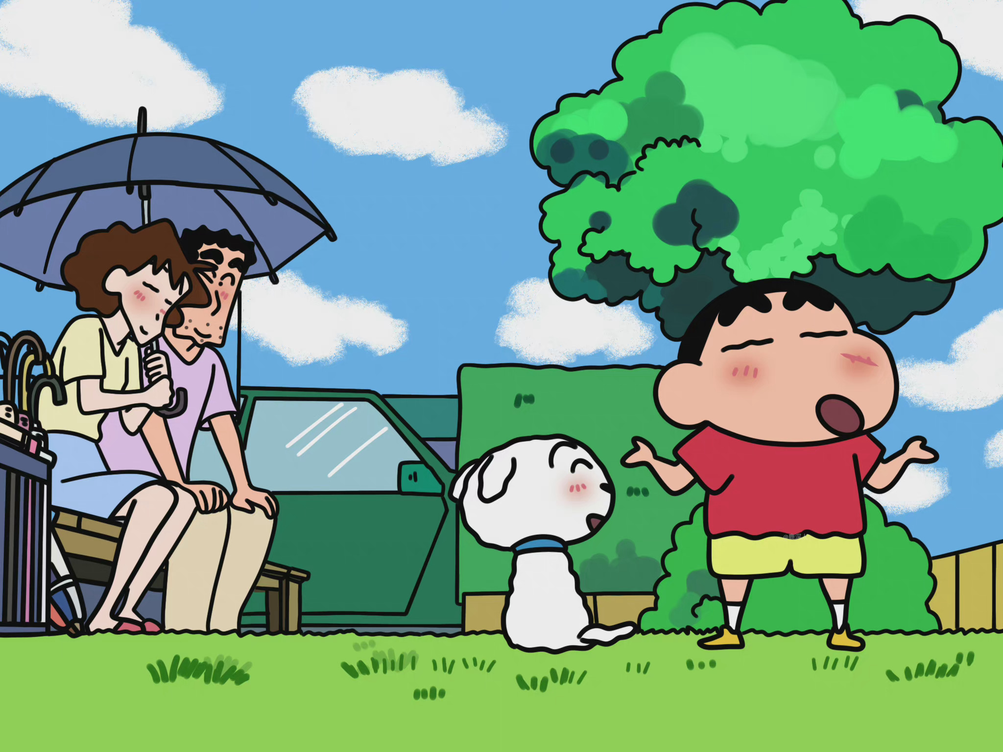 蜡笔小新电脑iPad壁纸 记得好评_新浪新闻