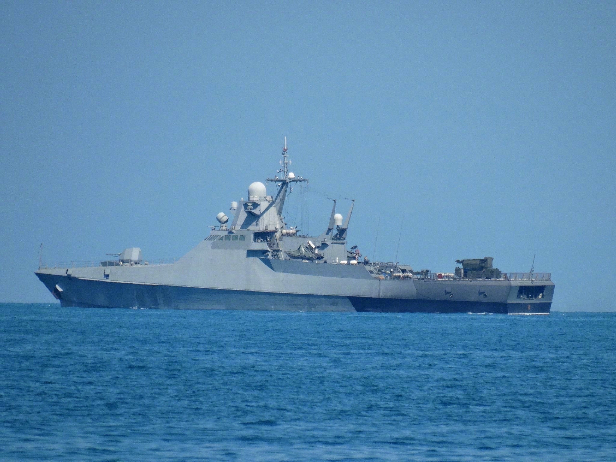 俄罗斯22160型巡逻舰，据说在这次突出中表现不佳……