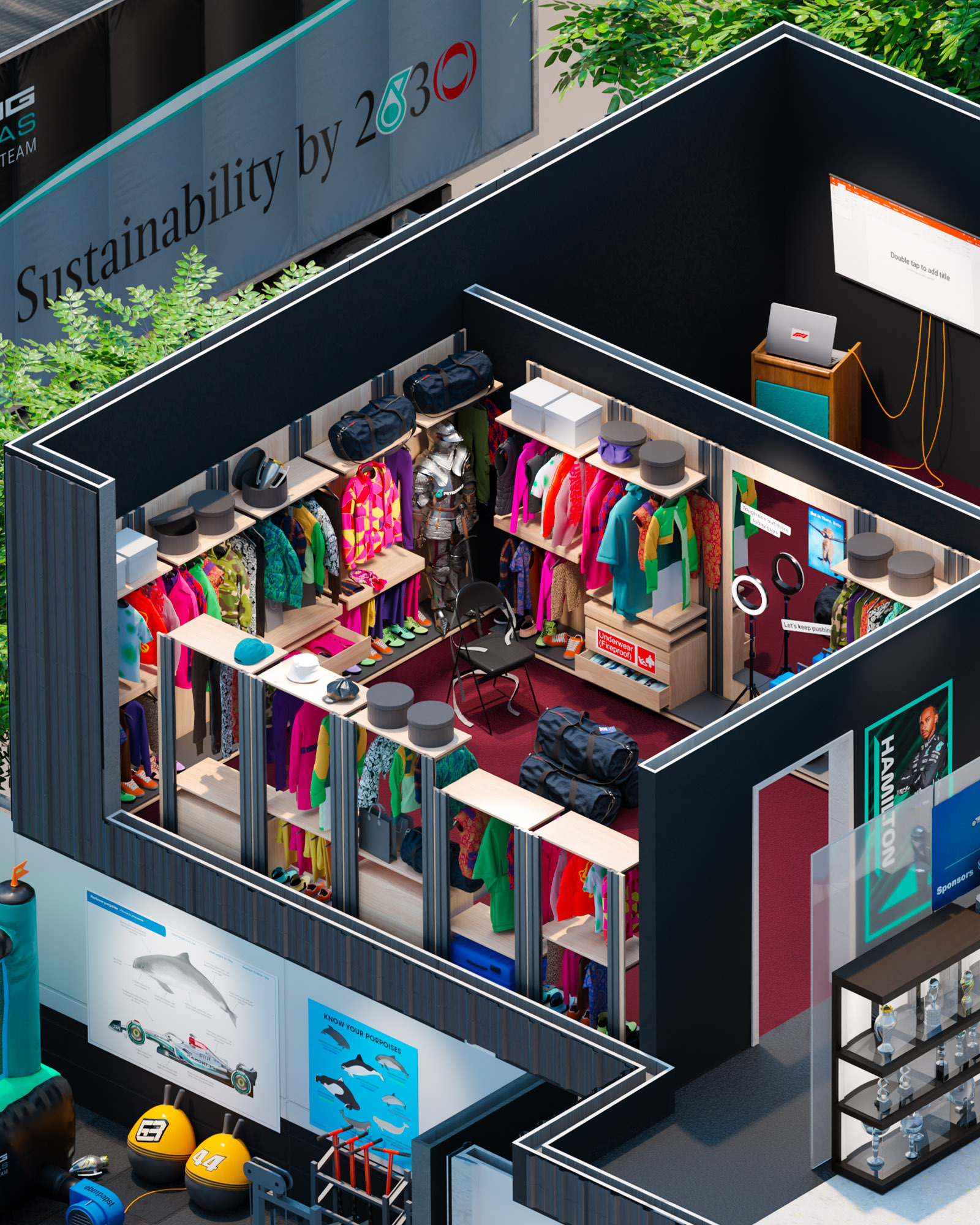 Richard Parry最新作品，梅赛德斯的P房