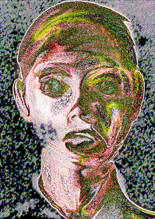 东京艺术家平面设计师萩原 卓哉（Hagihara Takuya）他擅长创作抽象的