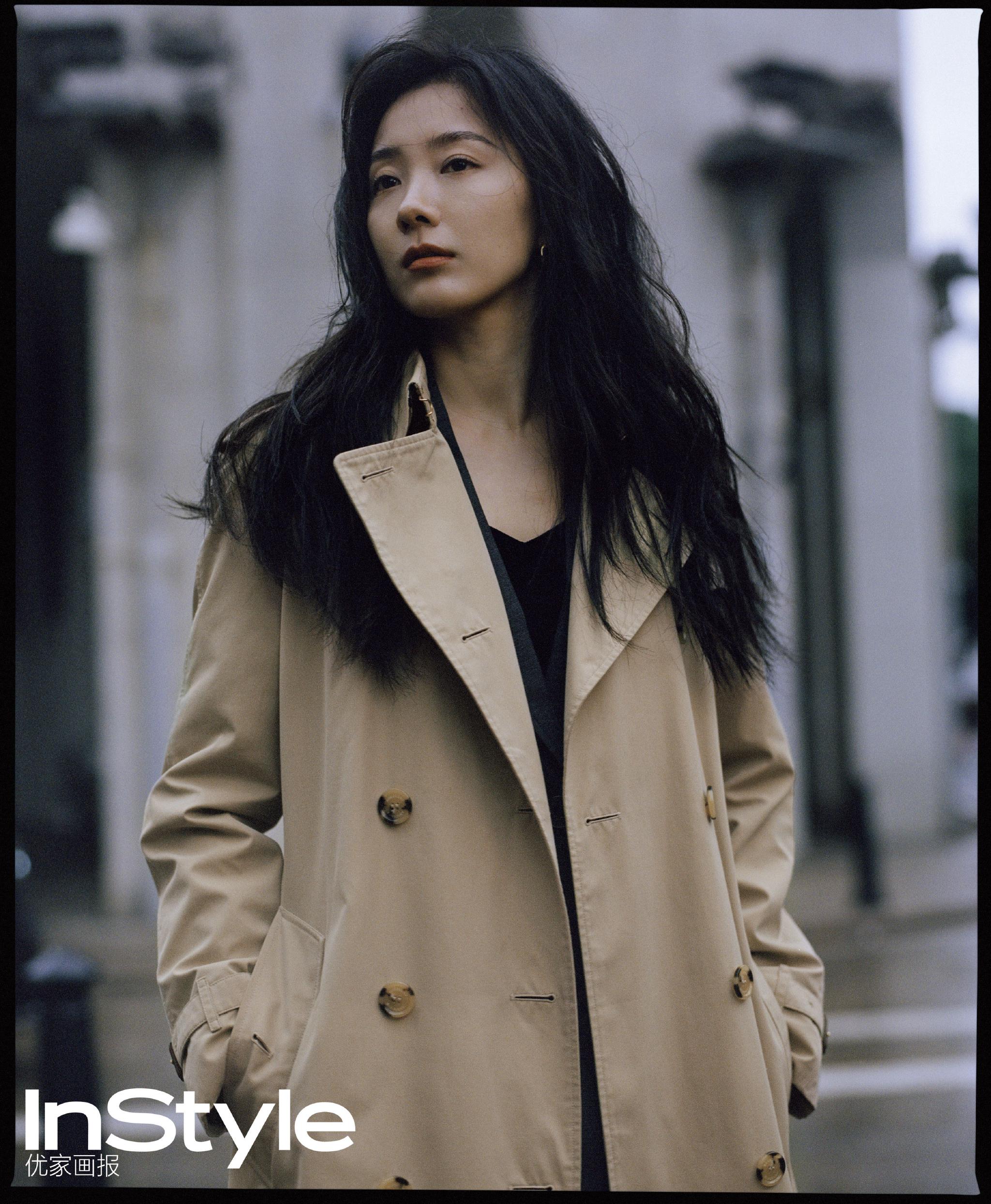 朱颜曼滋 x InStyle 4月刊封面大片 慵懒羊毛卷被风拂过……__财经头条