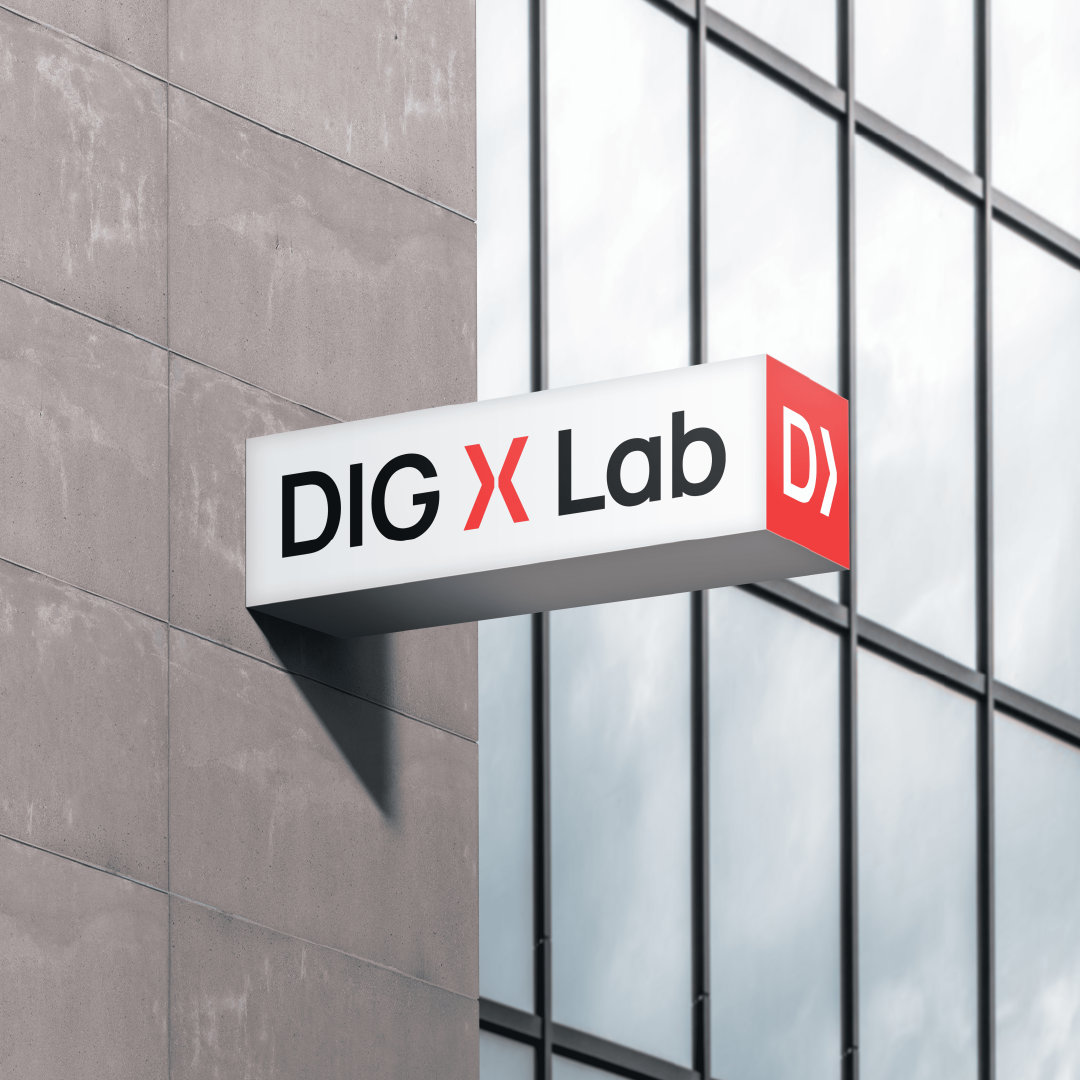 DIG X Lab 品牌形象logo设计和VI设计 From2 Design