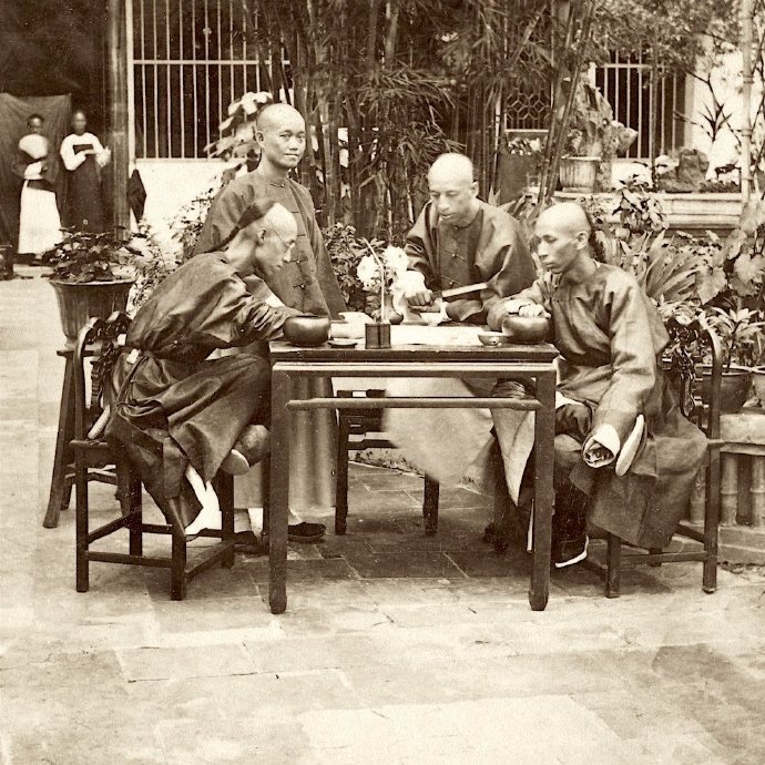 1857-1859年的广东广州。皮埃尔·罗西耶 : @旧影阁