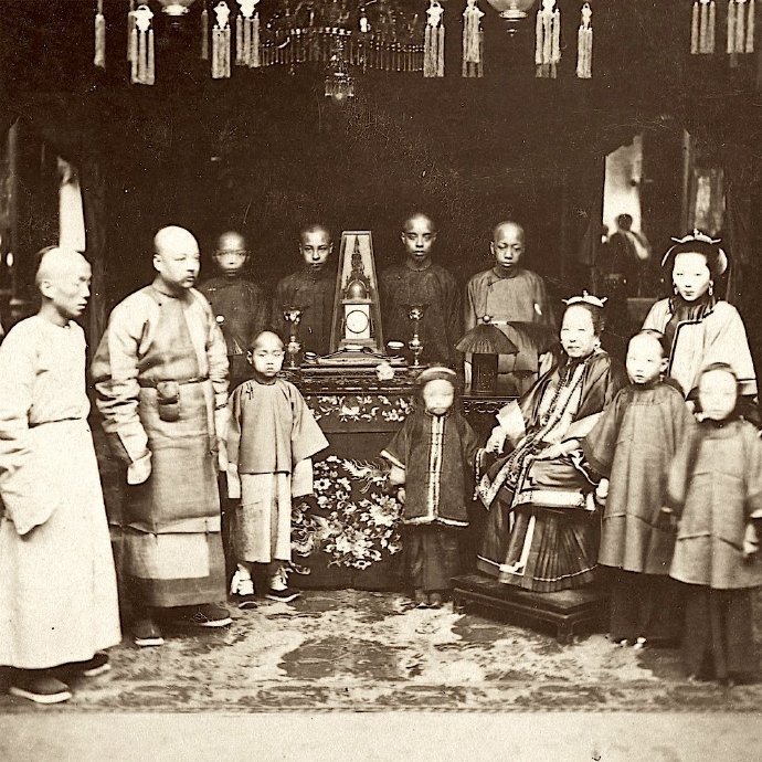 1857-1859年的广东广州。皮埃尔·罗西耶 : @旧影阁