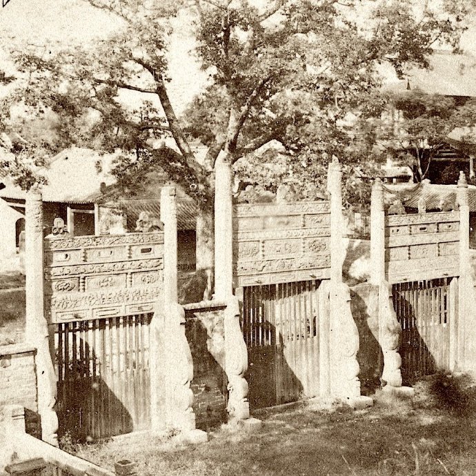 1857-1859年的广东广州。皮埃尔·罗西耶 : @旧影阁