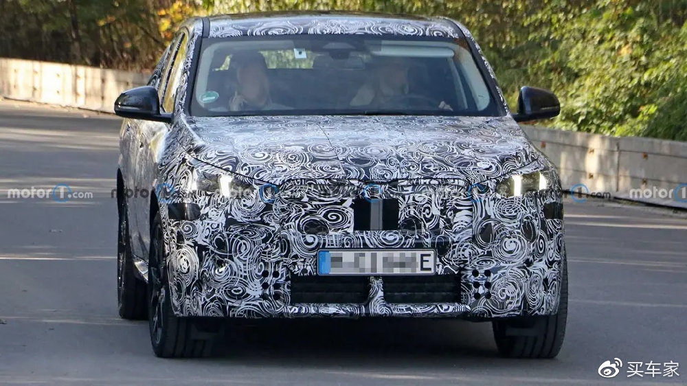 宝马iX2曝光，定位纯电轿跑SUV，有望采用品牌全新纯电平台？-新浪汽车