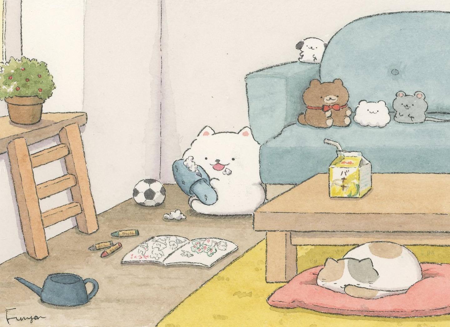 插画师 furuyan.pon