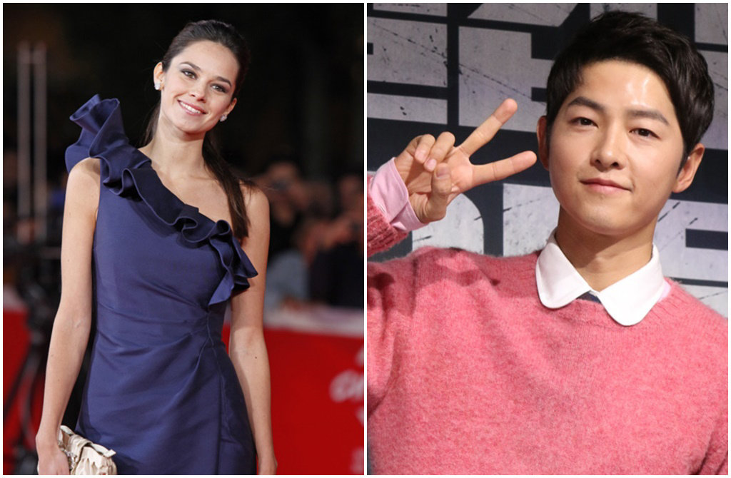 宋仲基妻子Katy孕肚照公开：宋仲基细心呵护，夫妻甜蜜拥抱在一起|宋仲基|妻子|夫妻_新浪新闻