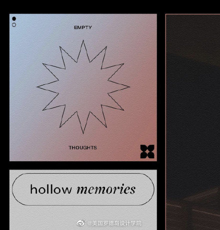 平面设计Fox Rockett 设计简洁版式搭配中性色彩……