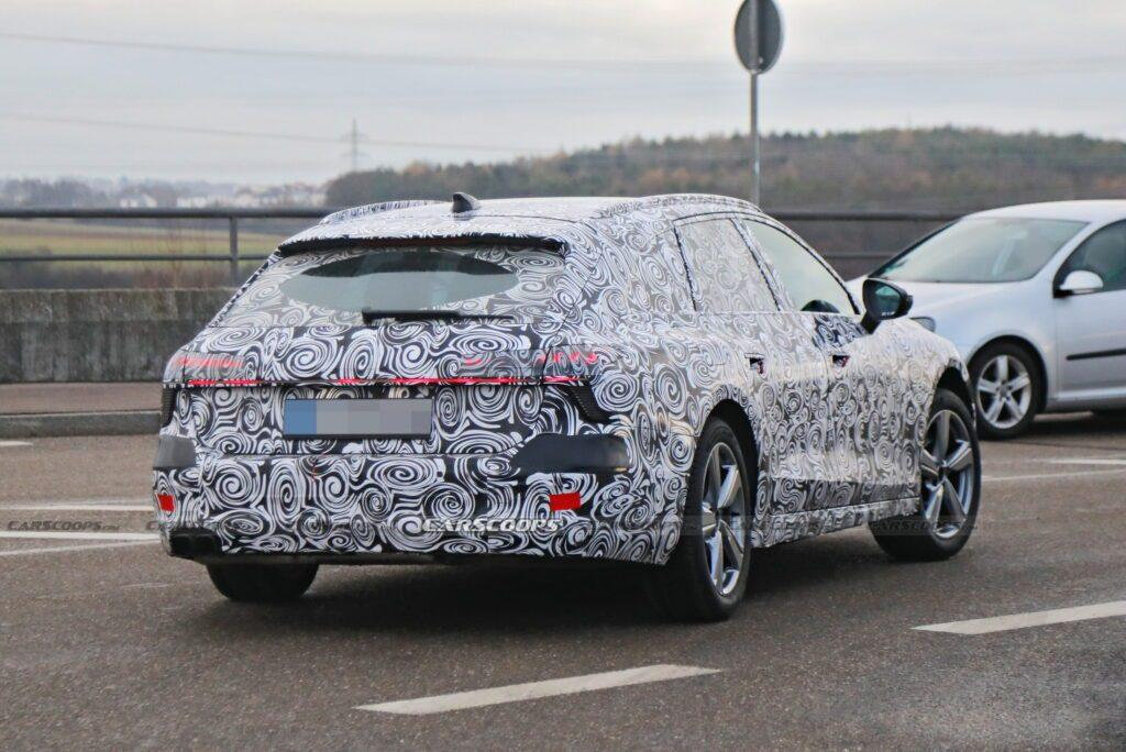 以后没有燃油A6旅行了 A7 Avant谍照曝光-新浪汽车