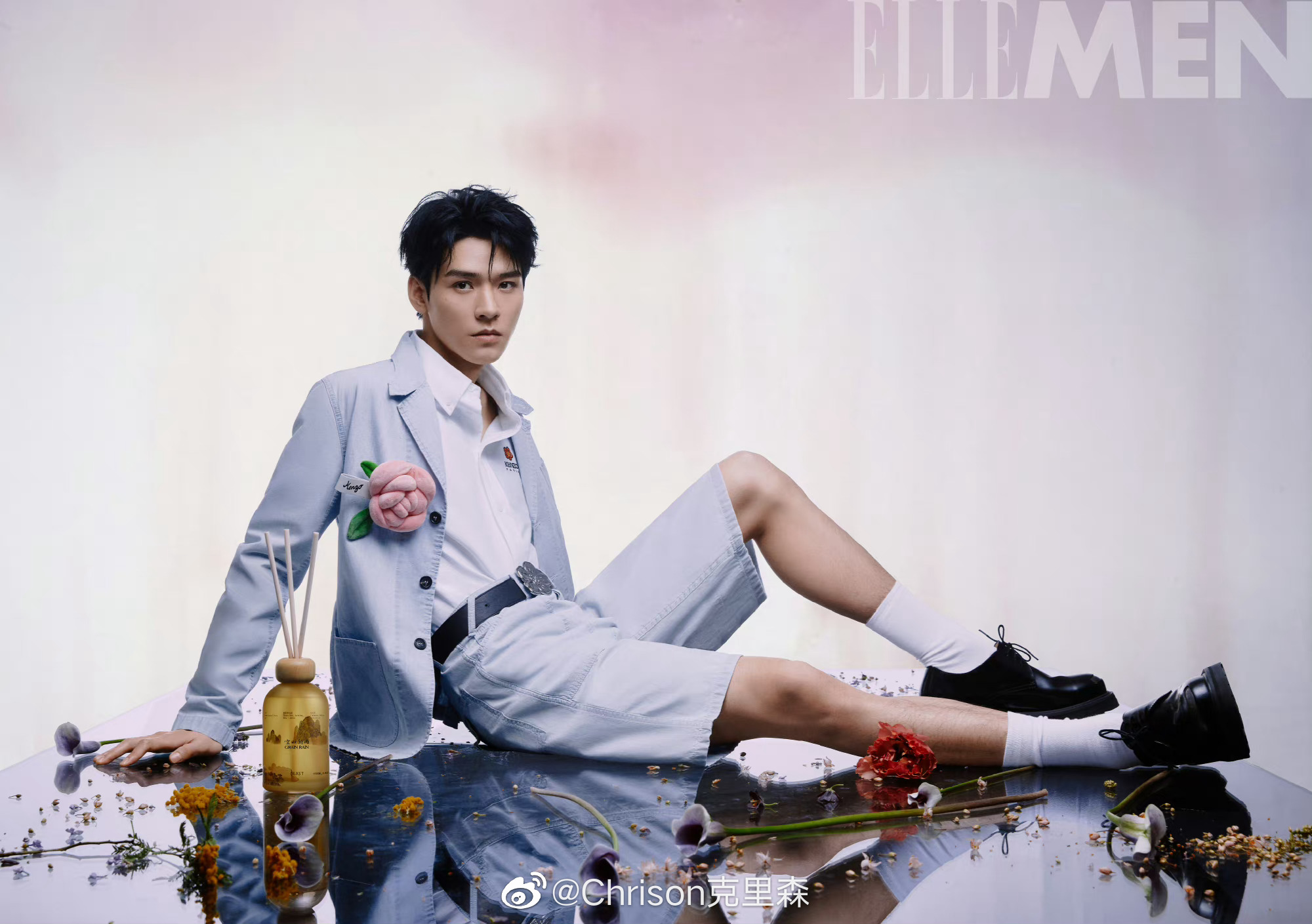 龚俊 x ELLEMEN ┊ 四月刊封面大片，日夜交替……__财经头条