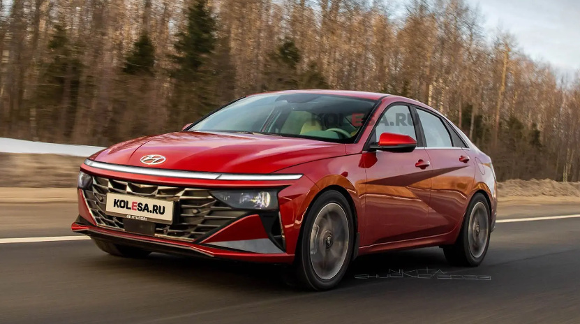 与悦纳共享平台！现代Solaris假想图曝光-新浪汽车