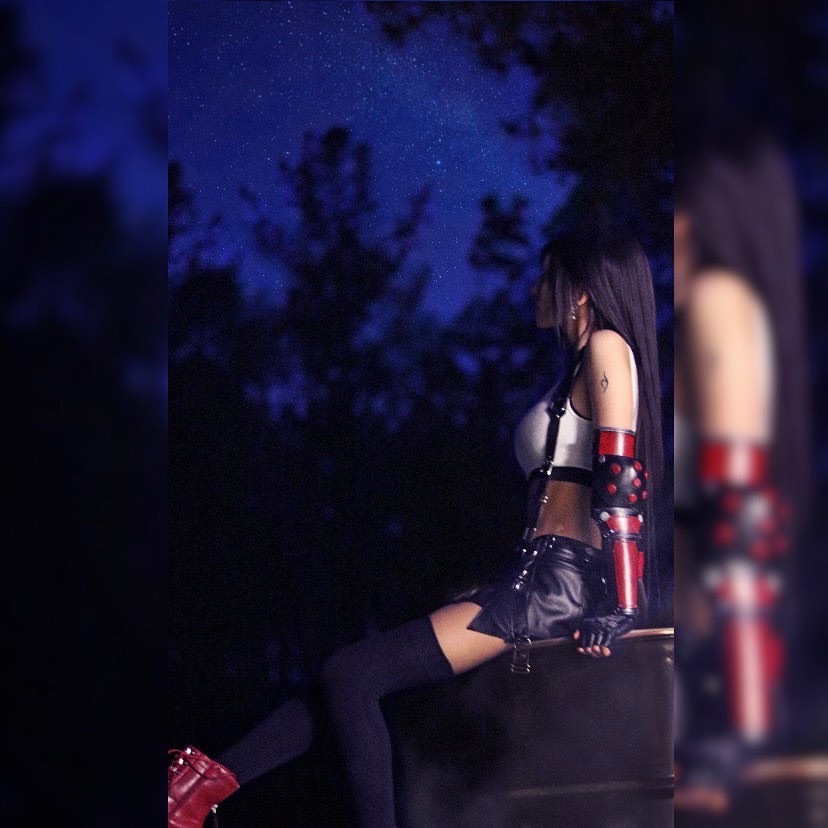 veena.cos小姐姐的的最终幻想COS！|cos_新浪新闻