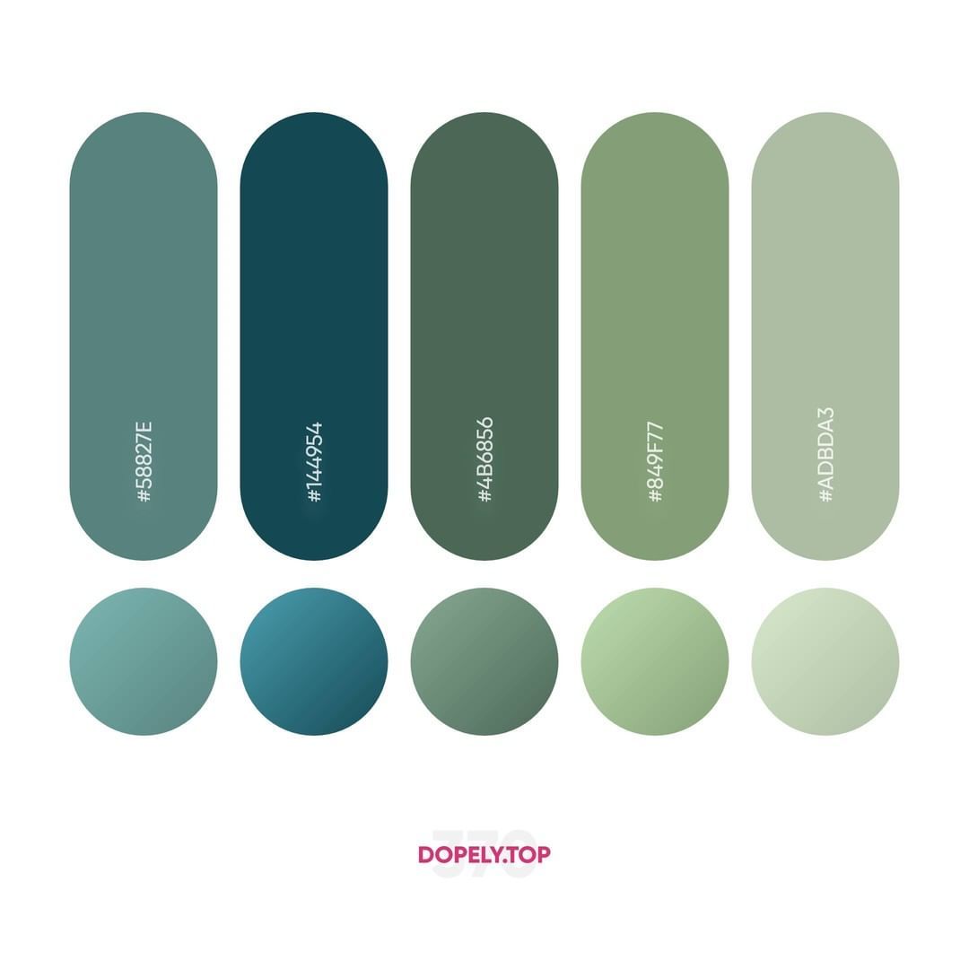 含有绿色的渐变色卡__财经头条