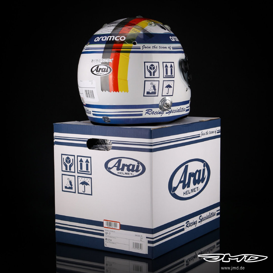 维特尔自从8岁跑卡丁车开始就一直使用Arai头盔……__财经头条