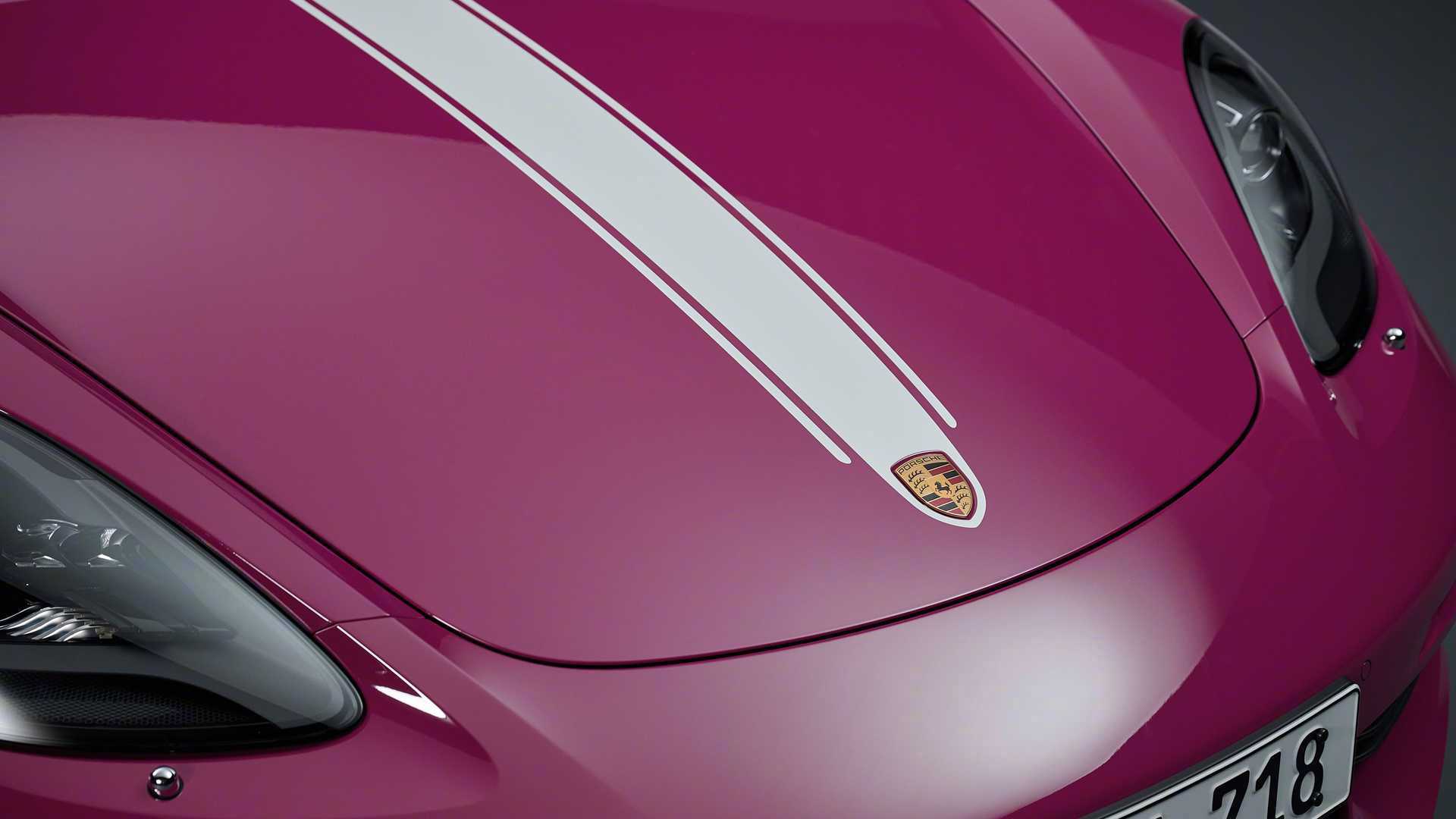 保时捷718 Style Edition官图，主打Ruby Star Neo漆面……__财经头条