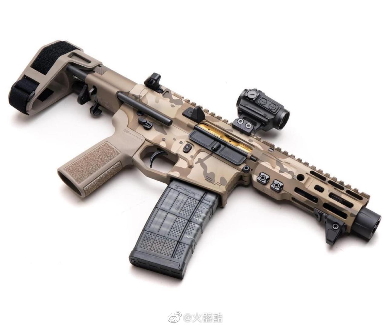 使用了美国SLR公司配件组的枪械美图欣赏