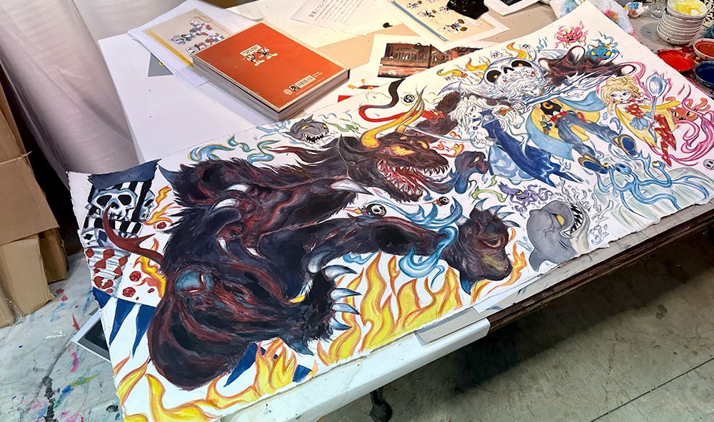 《茶杯头》开发商Studio MDHR 享了一组图片……