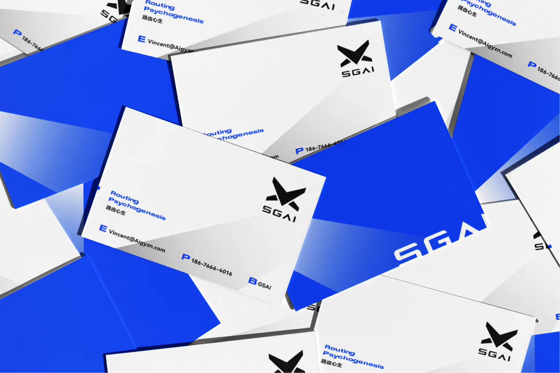 SGAI智能家电互联网品牌logo设计和VI设计