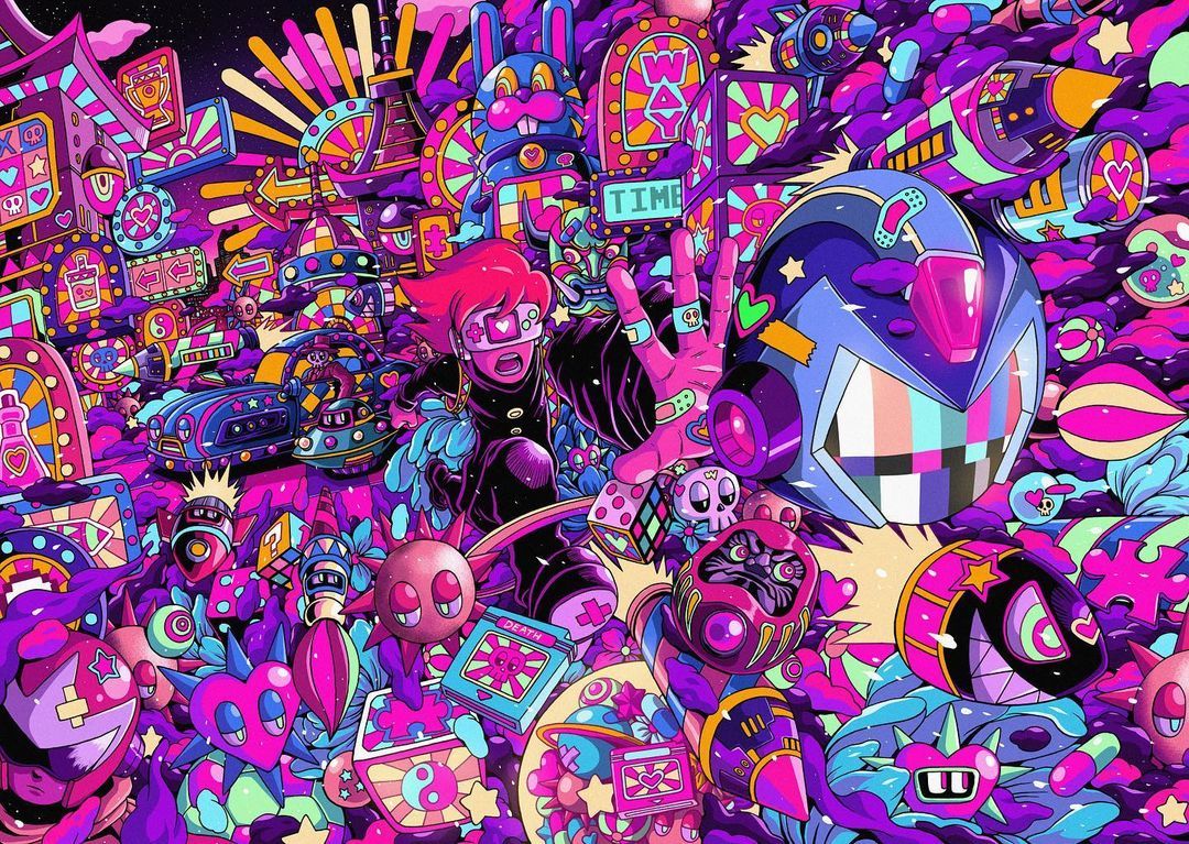 泰国插画师Jeff Aphisit的作品总是充满了视觉冲击力……__财经头条