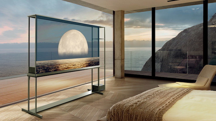 LG放大招，全球首款透明电视正式上市|OLED|首款|屏幕_新浪新闻