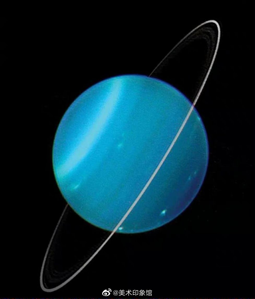 NASA公布的太阳系天体图