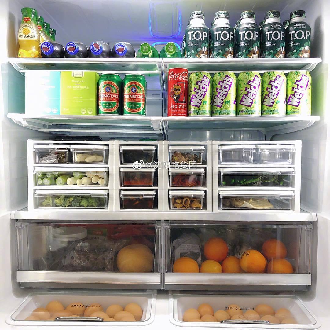 立立正正的冰箱真的特别有成就感