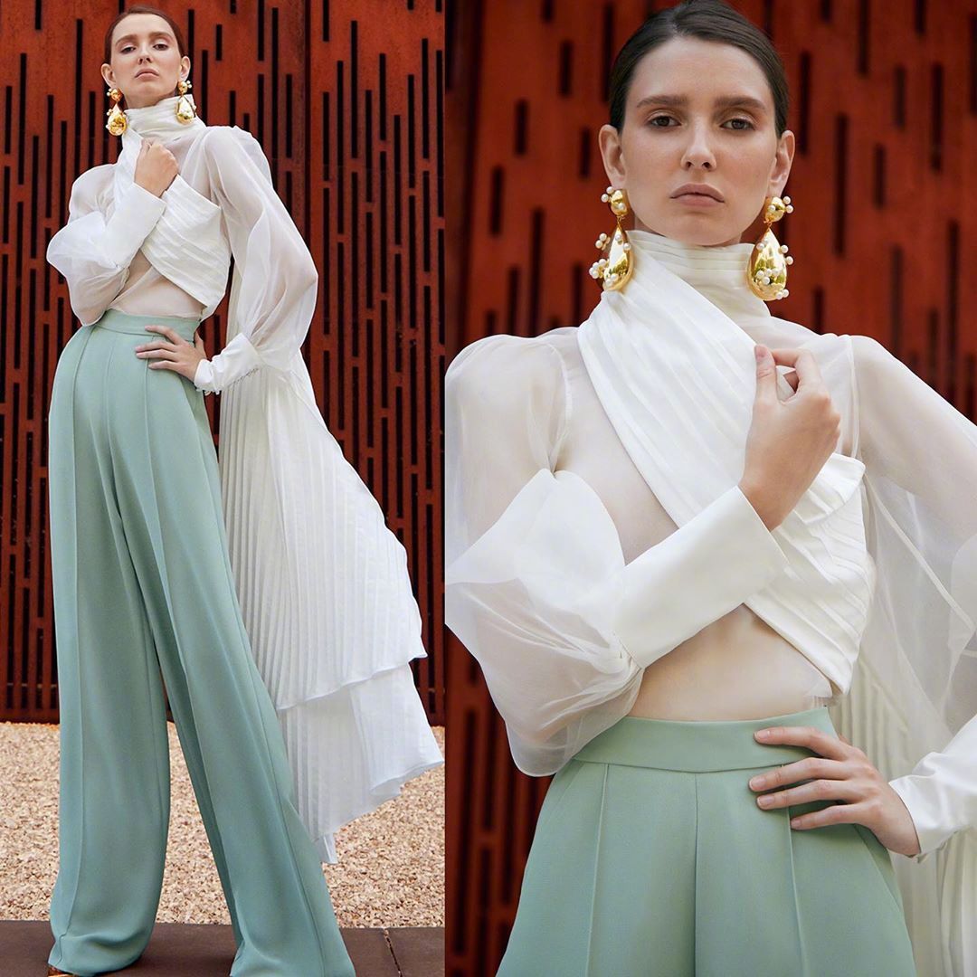 Harith Hashim Resort 2021 ，薄纱材质魅力非凡