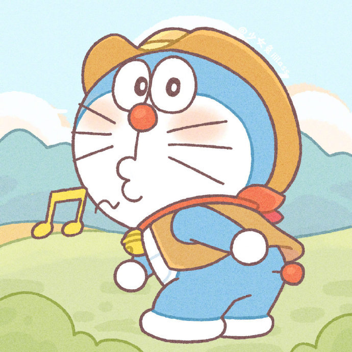 哆啦A梦头像 可可爱爱 cr.少女兔iiilass