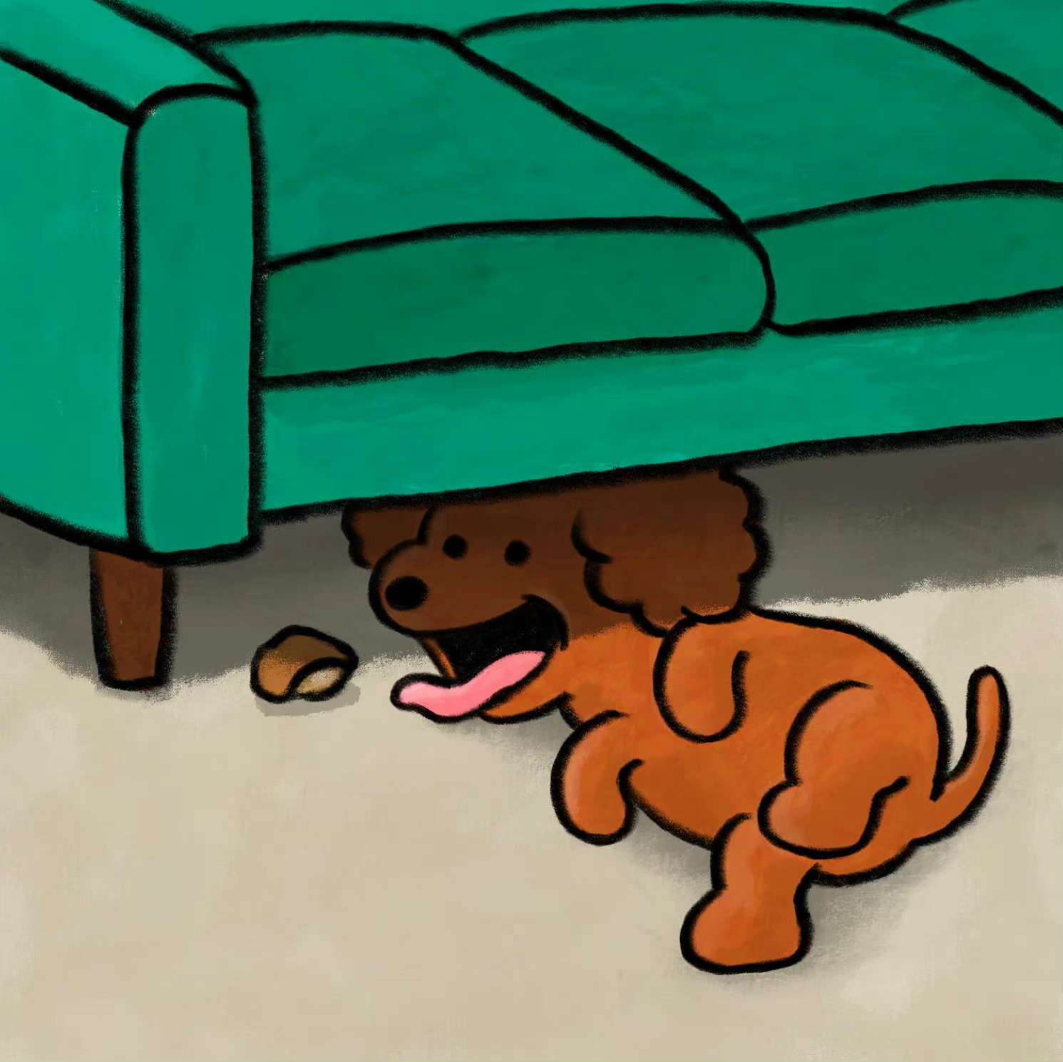 可可爱爱的治愈系插画 | ⓒeteecy__财经头条