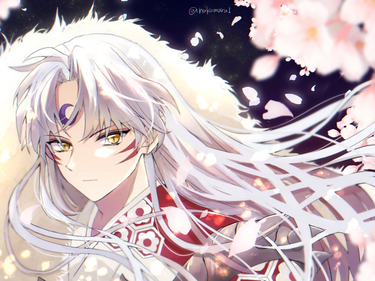 犬夜叉x杀生丸.Twitter：nukomaru1